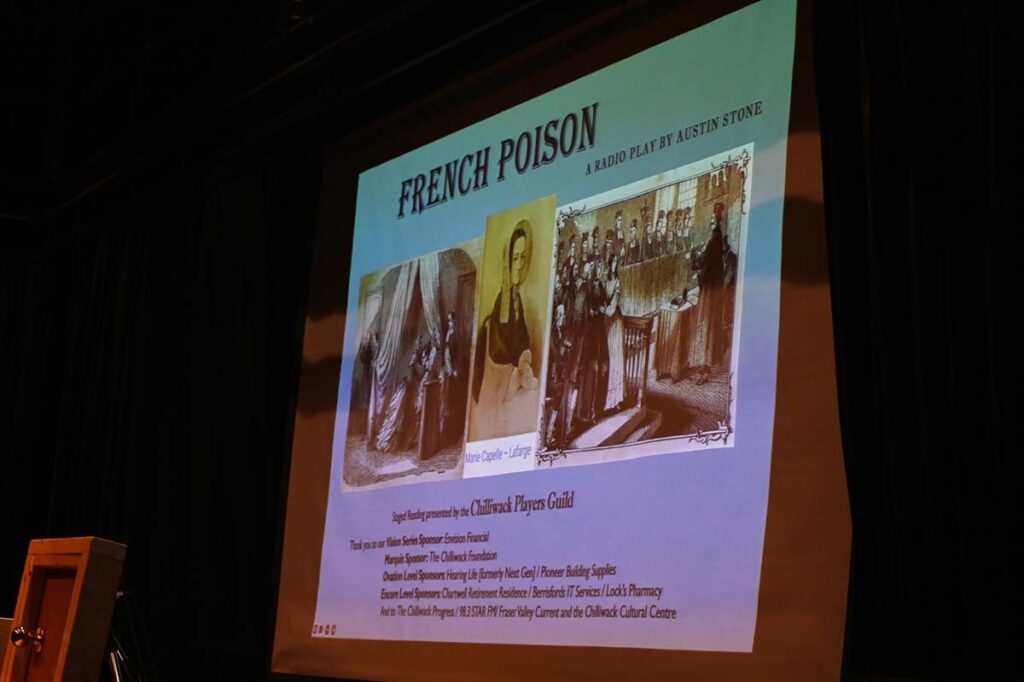 French Poison – Radio Play | The Chilliwack Players Guild